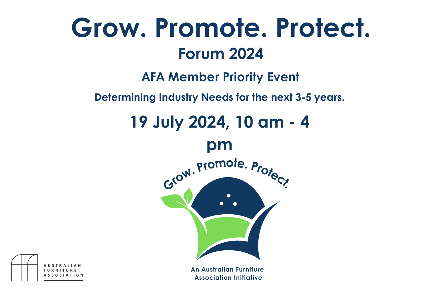 Grow. Promote. Protect. Forum 2024 - AFA
