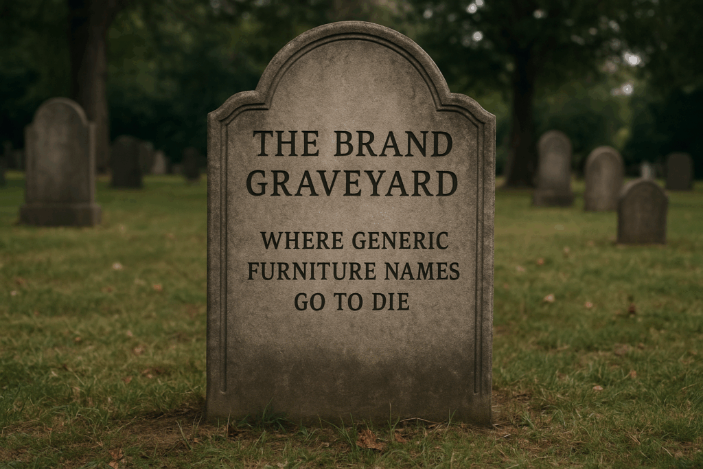 The Brand Graveyard: Where Generic Furniture Names Go to Die - AFA